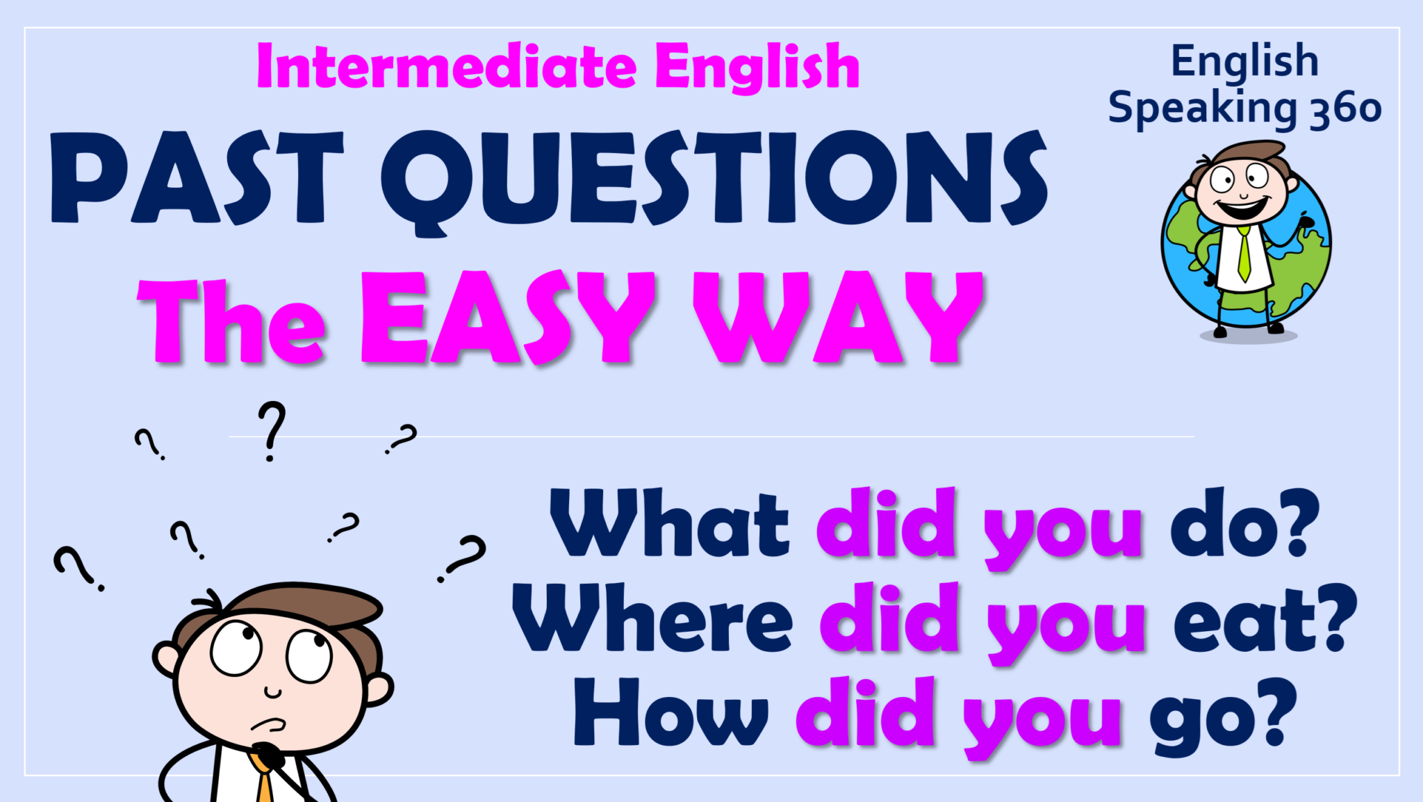Past Verbs - English Speaking 360
