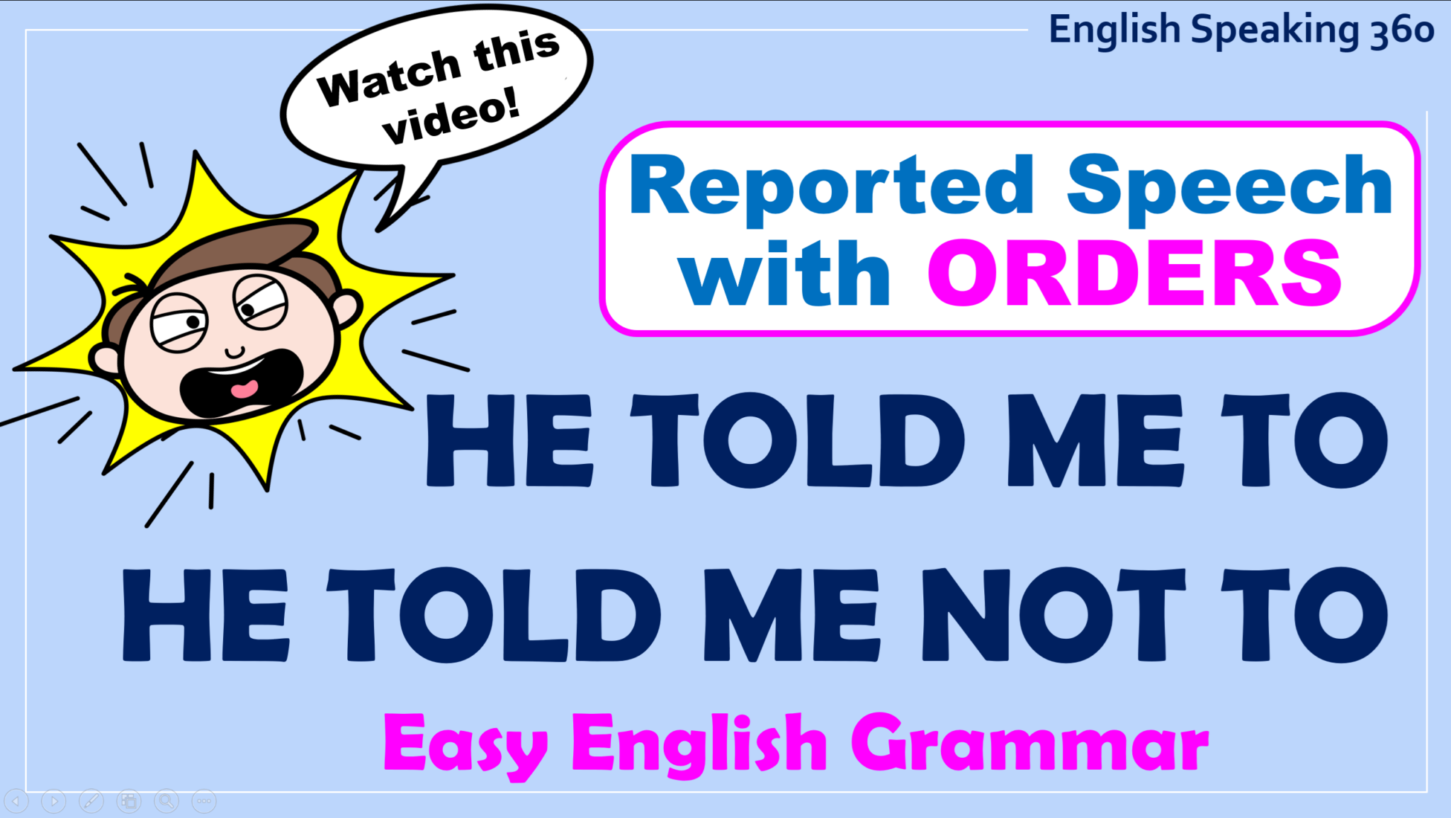 ADVANCED level - English Speaking 360