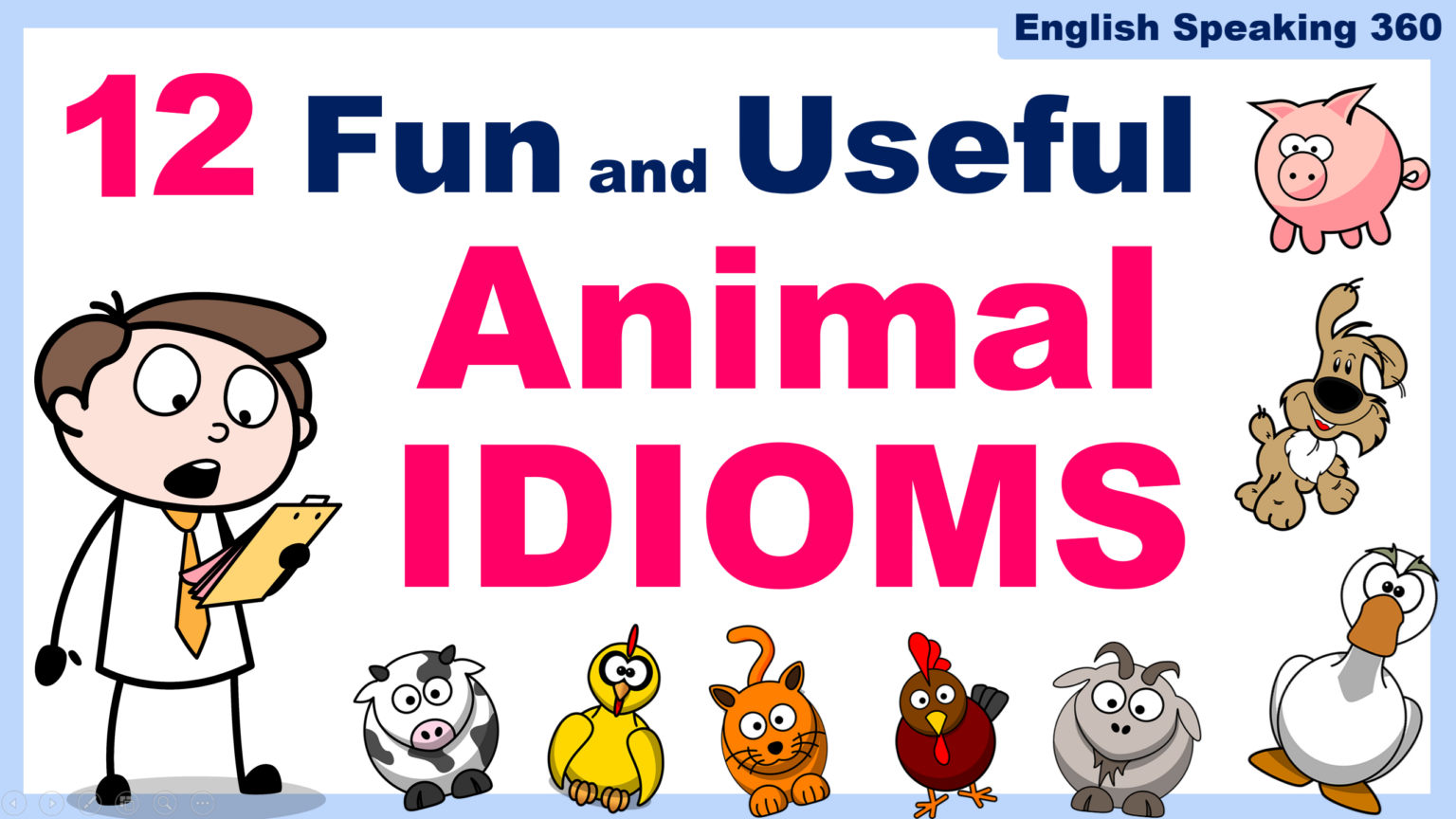 Idioms, Expressions and Proverbs - English Speaking 360