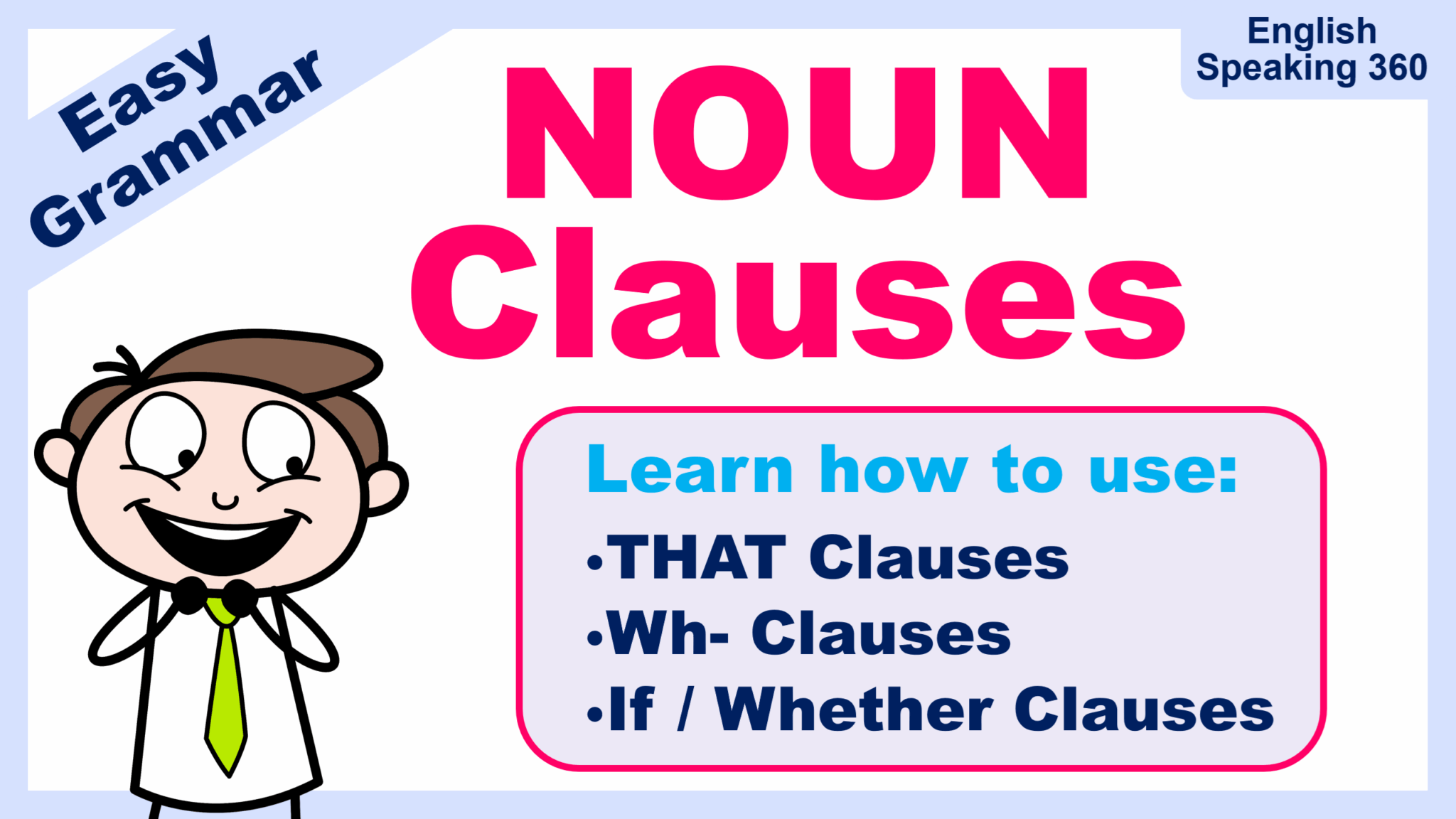 Grammar - English Speaking 360